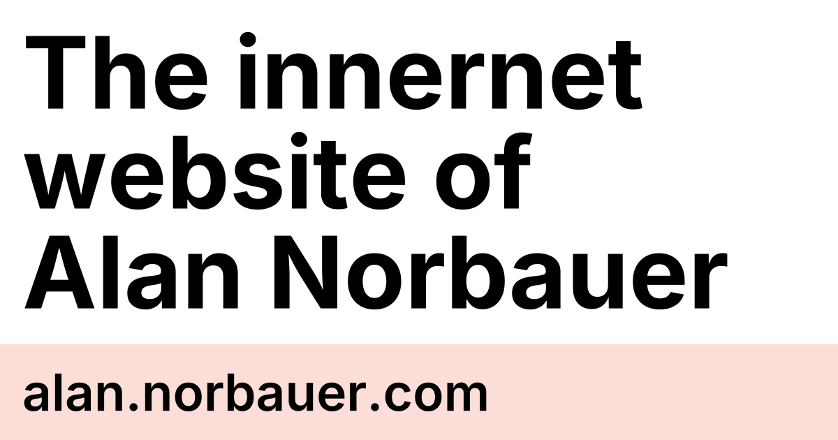 Alan Norbauer